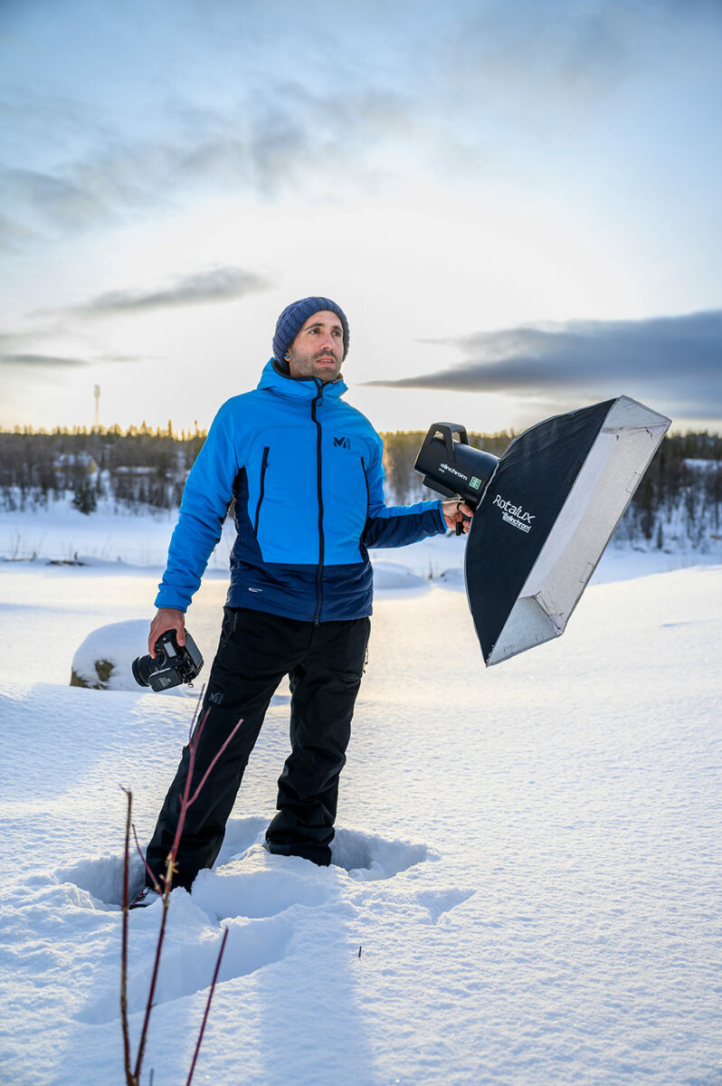 Philippe Echaroux’s thrilling journey in Lapland | Elinchrom